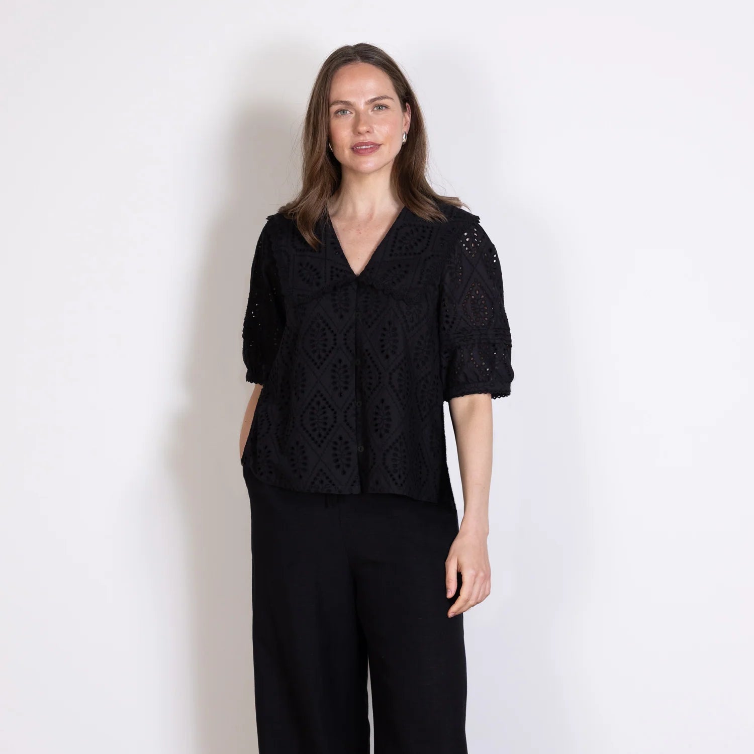 Broderie Anglaise Blouse