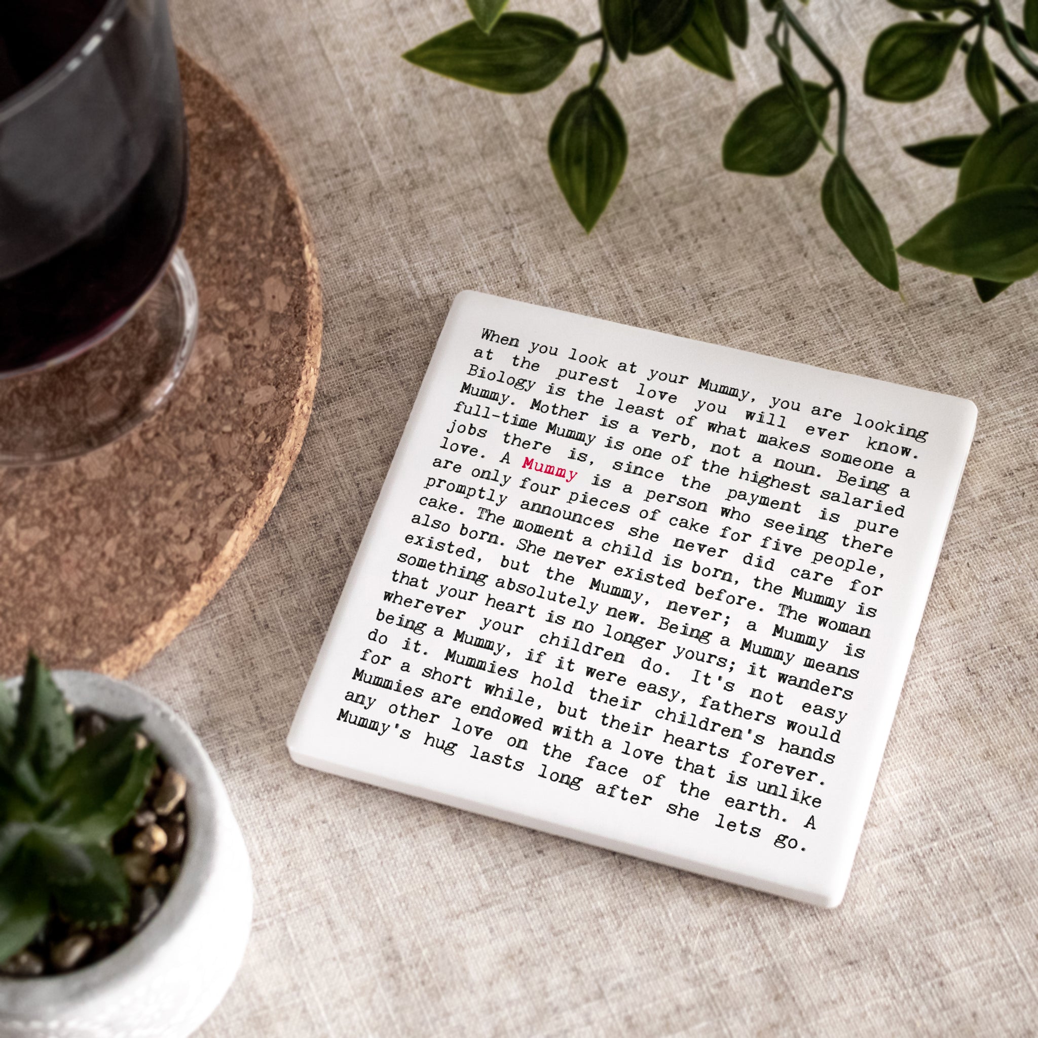 Coulson Macleod Ceramic Wise Words Coasters